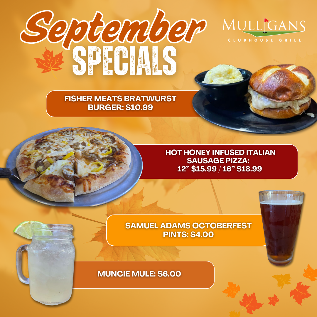 September Specials - Crestview Golf Club
