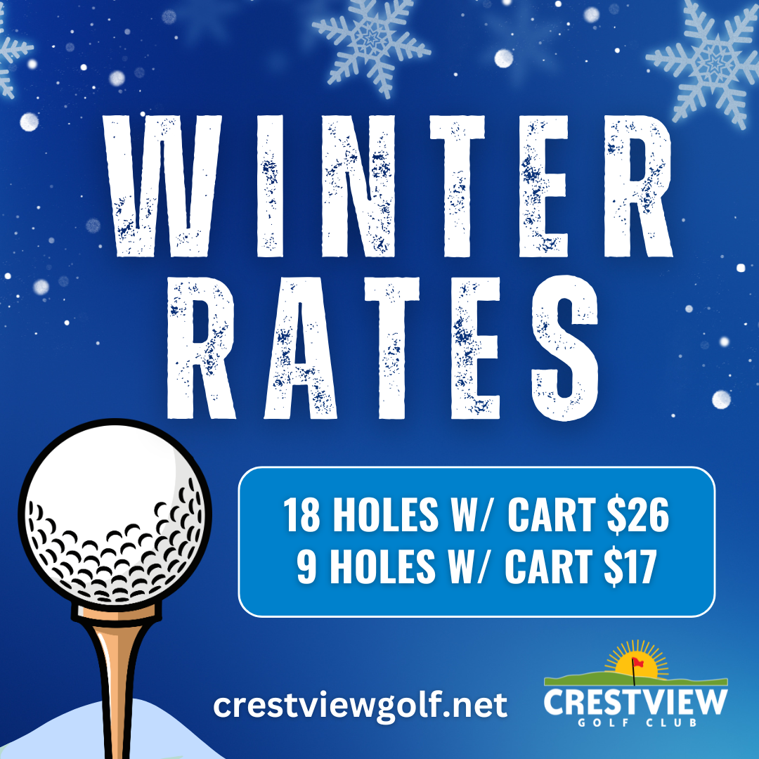 Winter Rates at Crestview - Crestview Golf Club